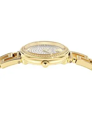 Versace Greca Goddess 28mm Watch - Silver