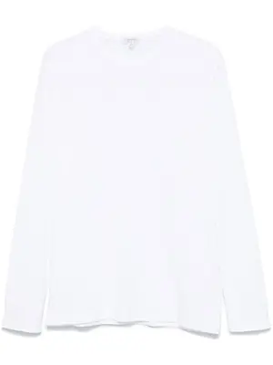 Sunspel Long Sleeve T-shirts For Men