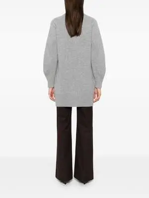 Vince Open-front Cashmere Cardigan - Grey