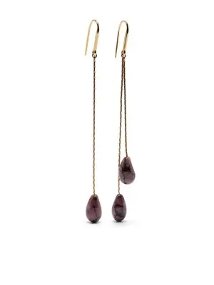 Isabel Marant Stone-pendant Dangle Earrings - Gold