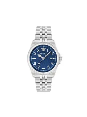 Versace Anteo 41mm Bracelet Watch - Blue