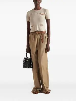 Prada Silk Trousers