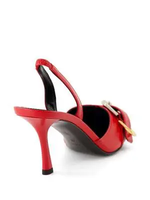 Givenchy 76mm Voyou Pumps - Red