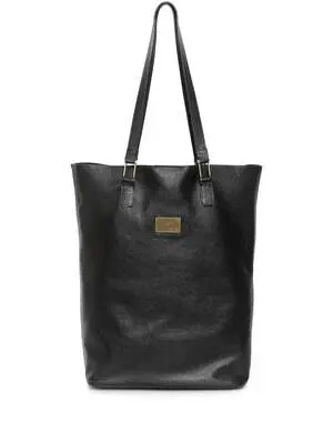 AMIR SLAMA Logo-plaque Tote Bag