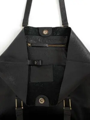 AMIR SLAMA Logo-plaque Tote Bag