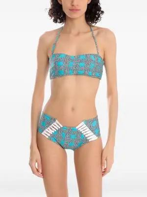 AMIR SLAMA Graphic Print Bikini
