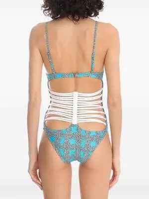 AMIR SLAMA Rope-detailing Swimsuit