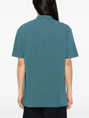 Maison Kitsuné Bold Fox Head Patch Comfort Polo Shirt - Blue