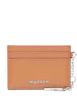 Alexander McQueen Sling Card Holder - Brown