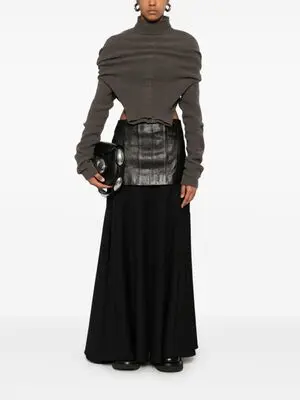 Rick Owens Headon Dbl Lupetto Sweater - Brown