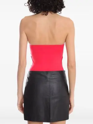 AMIR SLAMA Sweetheart-neck Top