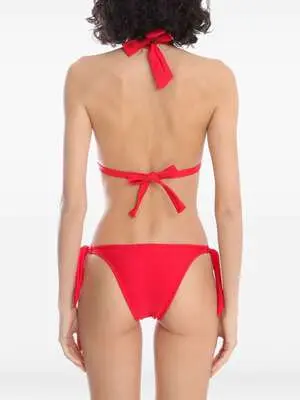 AMIR SLAMA Embroidered Bikini Set