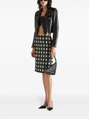 Prada Leather Biker Jacket