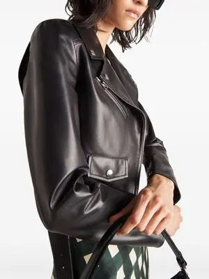 Prada Leather Biker Jacket