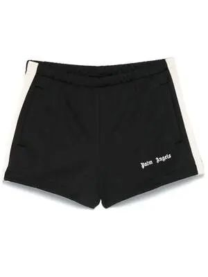 Palm Angels Embroidered Logo Shorts