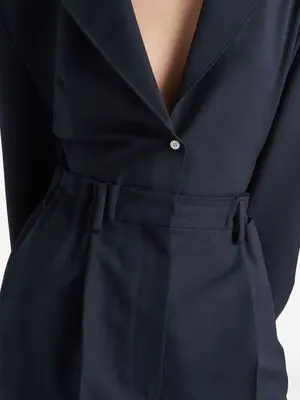 Prada Pressed-crease Tailored Trousers