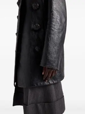 Prada Grained Lambskin Coat