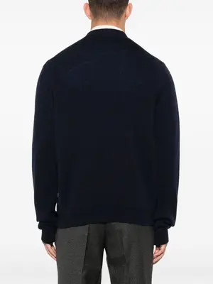 Gucci Web-stripe Trim Cashmere Cardigan