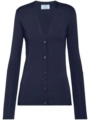 Prada Fine-knit Cardigan