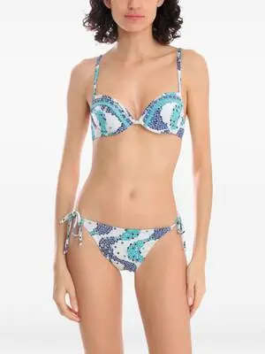 AMIR SLAMA Graphic-patterned Bikini