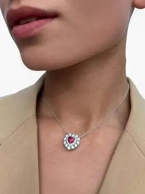 JUWELINA PARIS Ember Ruby Necklace