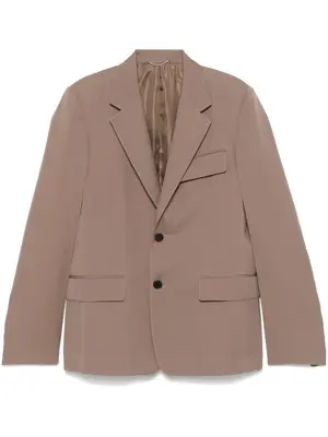 LANVIN Wool Blazer - Brown