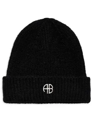 ANINE BING Elia Beanie - Black