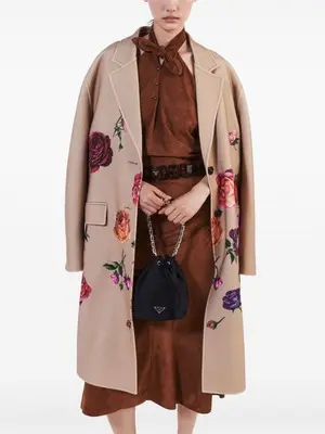 Prada Suede Midi Skirt