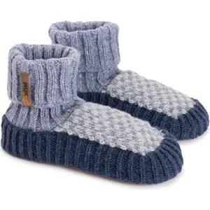 MUK LUKS MUK LUKS Slipper Socks Blue