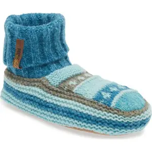 MUK LUKS MUK LUKS Slipper Socks Cameo Blue