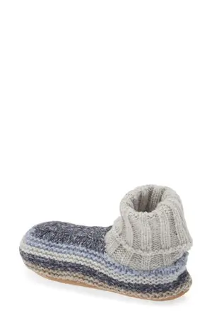 MUK LUKS Slipper Socks - Slate