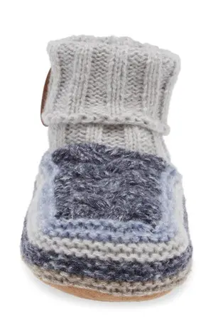 MUK LUKS Slipper Socks - Slate