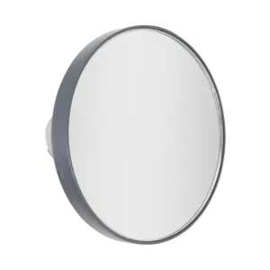 ZADRO Compact Mirror With 10x Magnification & Suction Cup - Gray