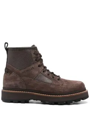 Moncler Peka Camp Boots - Brown
