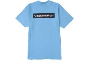 Supreme 4 Life Tee Shirt - Bright Blue