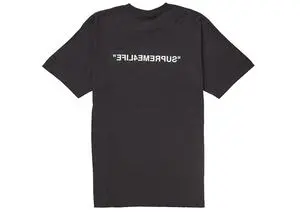 Supreme 4 Life Tee Shirt - Black