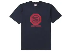 Supreme Blockbuster Tee Shirt - Navy Blue