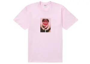 Supreme Lollipop Tee Shirt - Light Pink