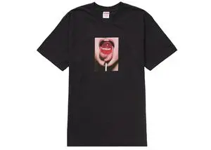 Supreme Lollipop Tee Shirt - Black