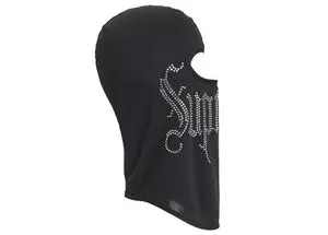 Supreme Rhinestone Balaclava - Black