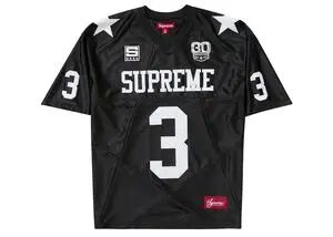 Supreme Star Football Jersey - Black