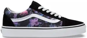 VANS Old Skool Warped Floral Sneakers - Black/true White