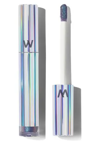 WONDERSKIN Wonder Blading Top Gloss - Blue Glitter
