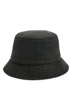 Robert Barakett Micro Check Bucket Hat