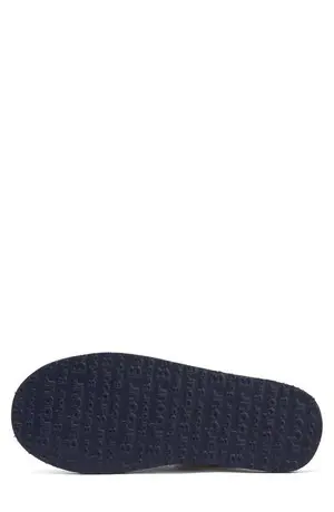 Barbour Everitt Sueded Mule Slipper - Navy