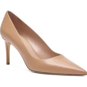 STUART WEITZMAN Power 75 Pointed Toe Pump - Adobe Patent