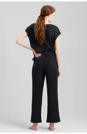 Natori Natori Eden Everywhere Straight Leg Pant Black