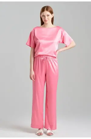 Natori Glamour Straight Leg Pants
