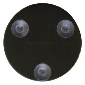 ZADRO Compact Mirror With 15x Magnification & Suction Cup - Black