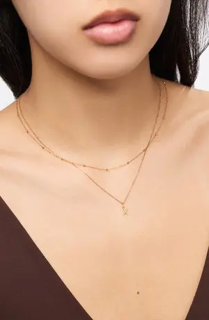 ANA LUISA Charm Letter Bracelet